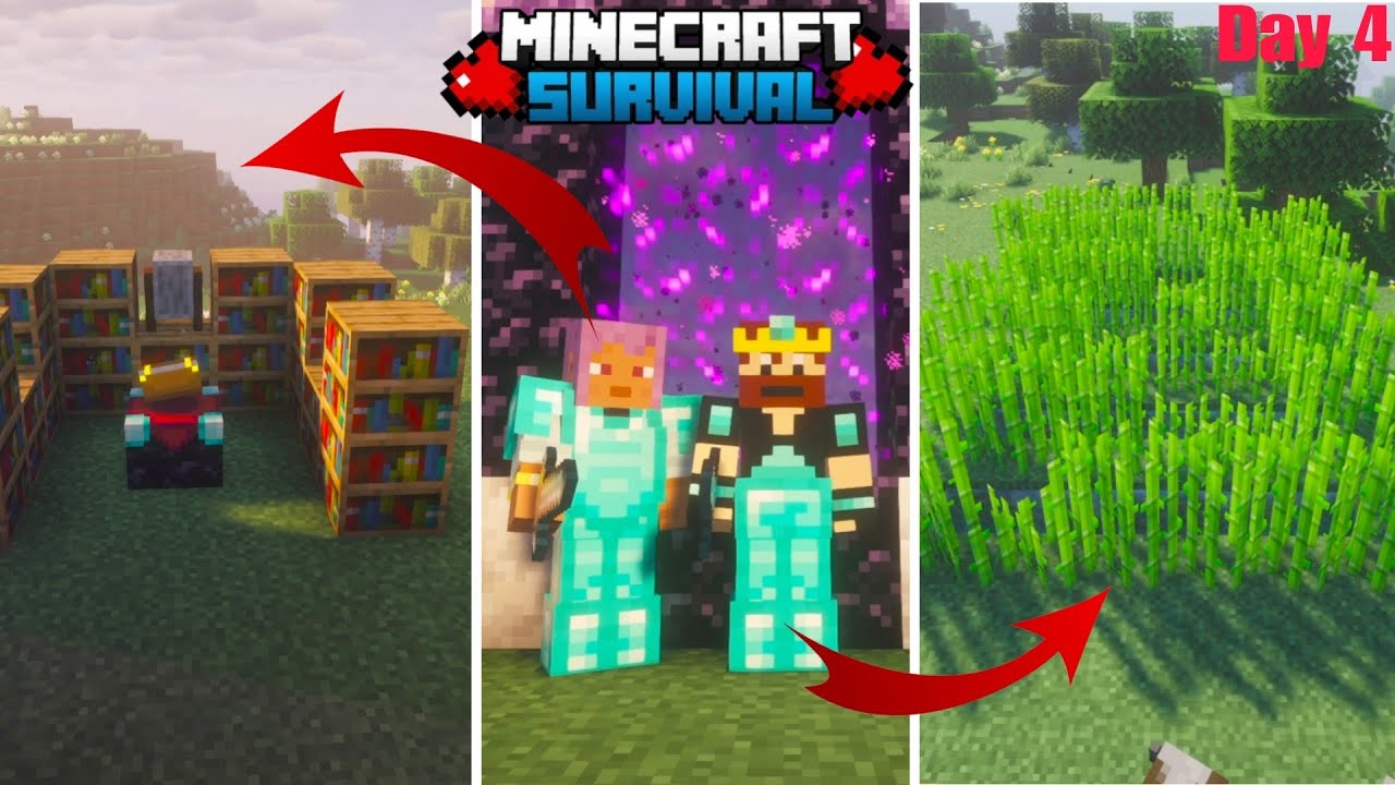 Day4 Unbelievable Enhancements with the Enchanting Table! 🌟Transform ...