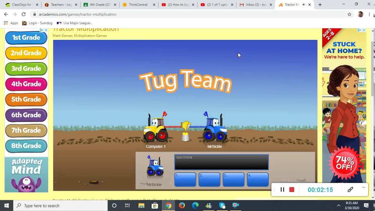 Tractor Multiplication Intro - YouTube