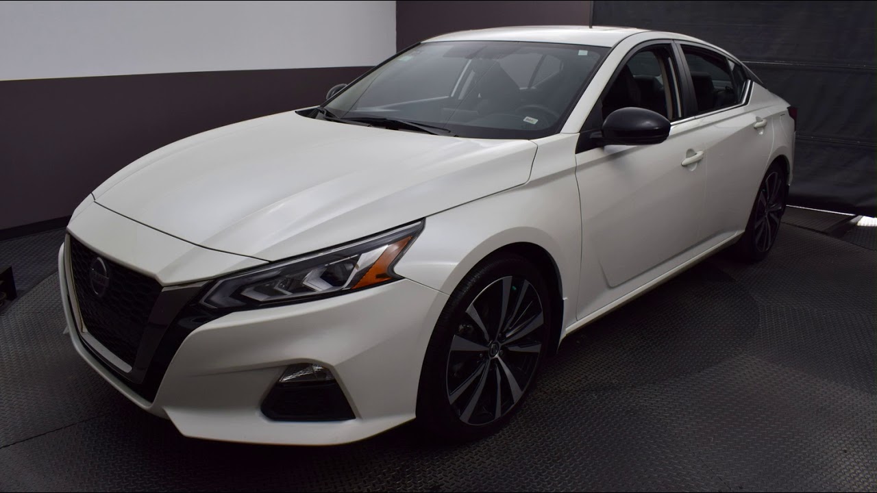 2019 White Nissan Altima 4D Sedan #NP6282R - YouTube