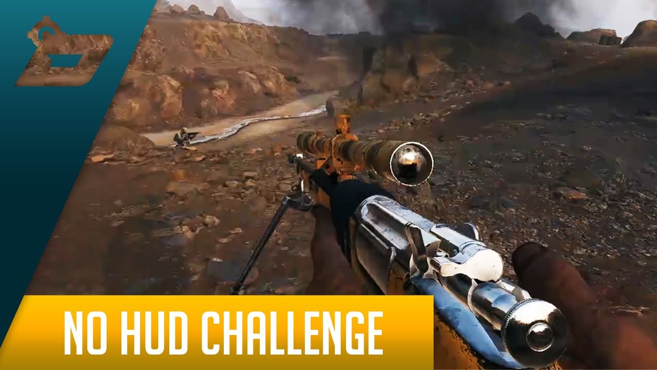 NO HUD CHALLENGE! 98% Headshots BATTLEFIELD 5 - YouTube
