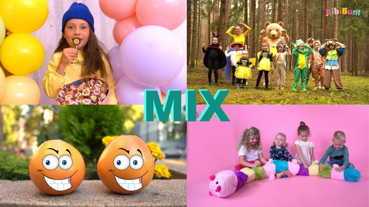BibiBum - MIX oblíbené dětské písničky - YouTube