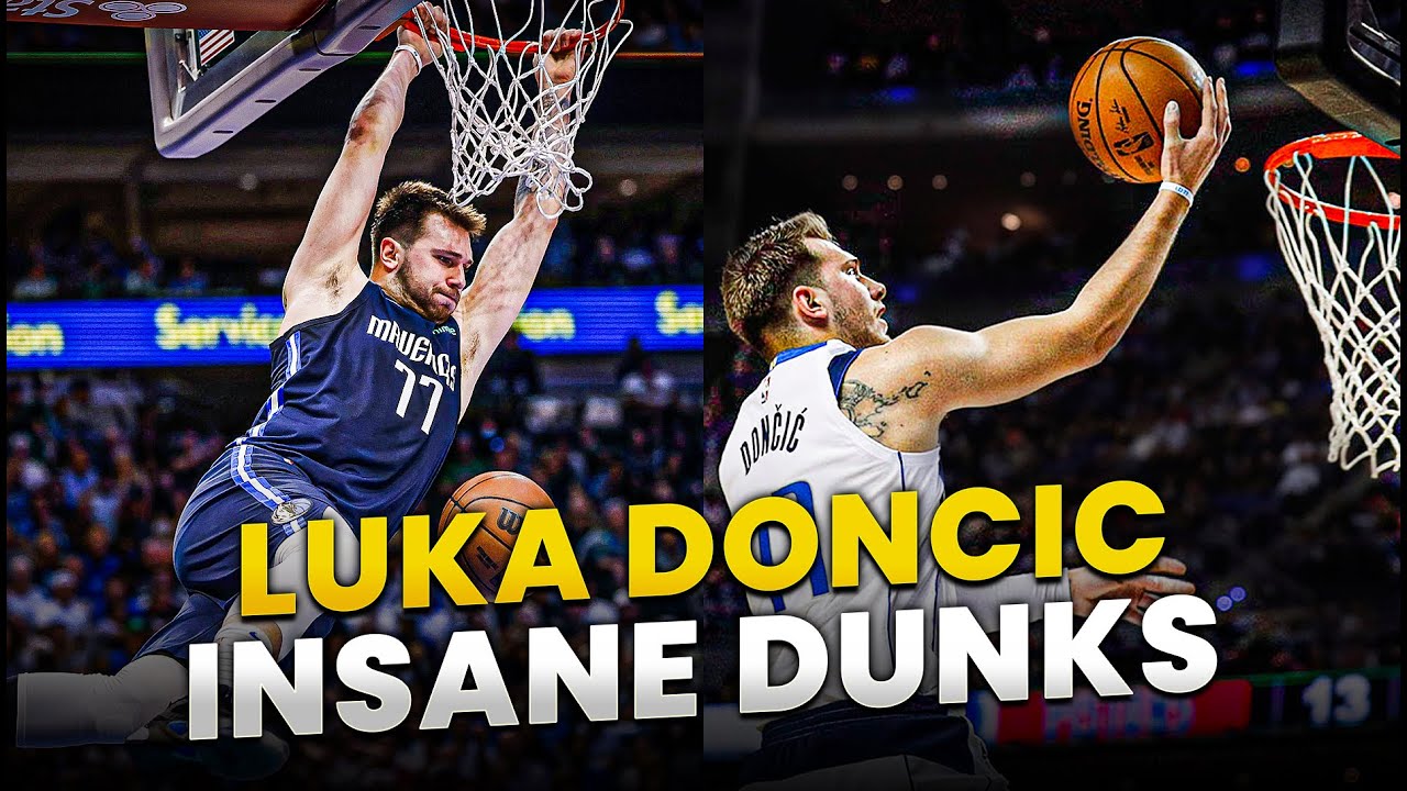 8 Minutes Straight of Luka Doncic NBA Dunks - YouTube