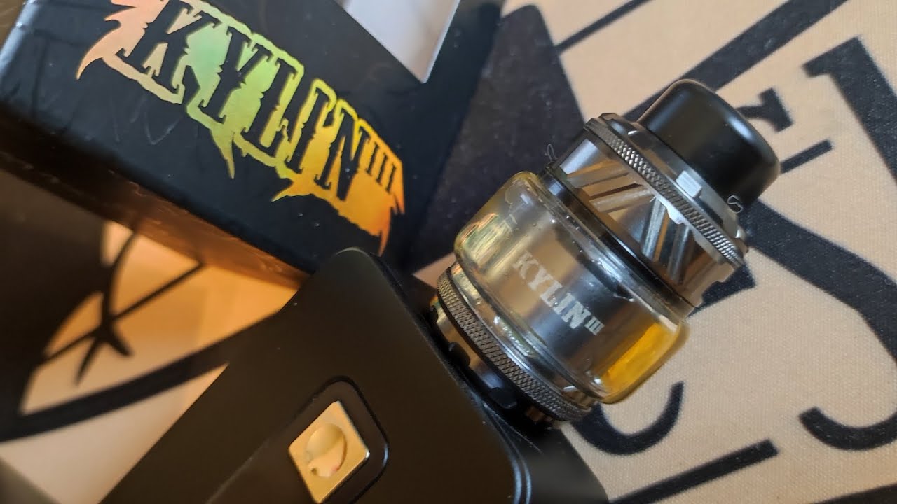 Kylin V3 RTA double coils Vandy Vape - YouTube