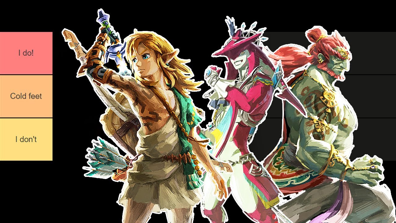 Ultimate Zelda HUSBANDO Tier List (BotW + TotK) - YouTube