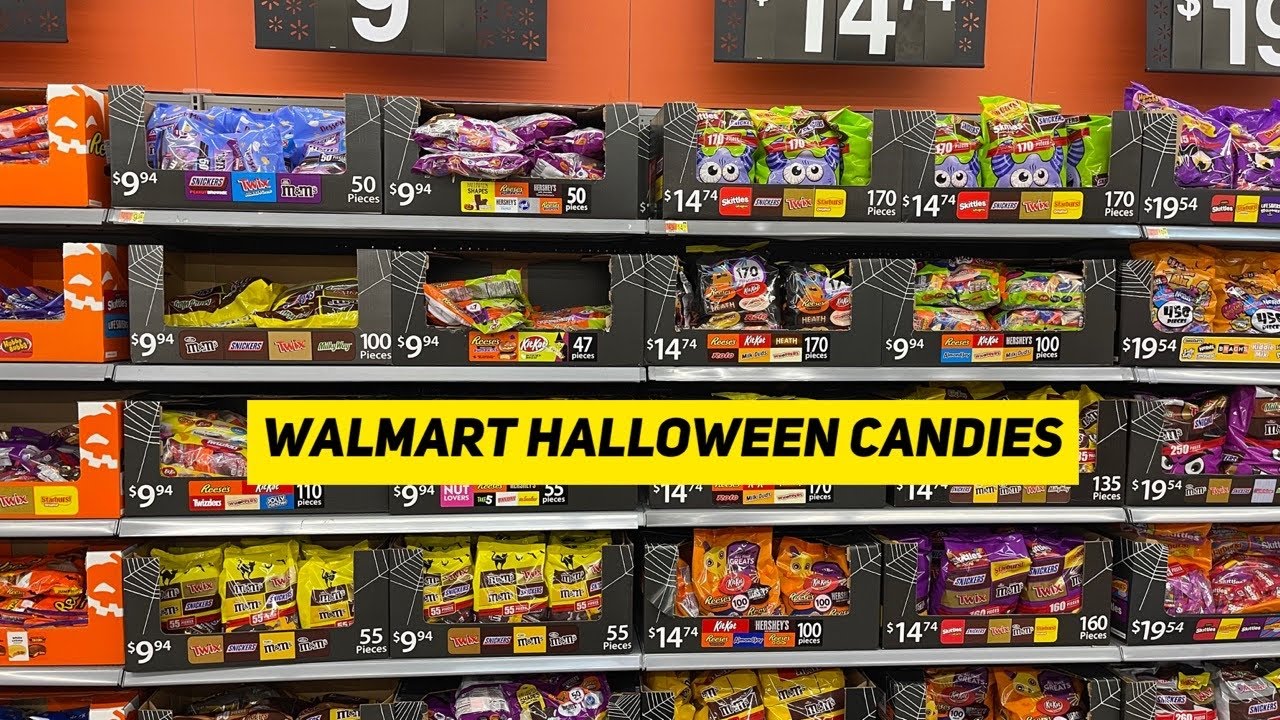 WALMART HALLOWEEN CANDIES - YouTube