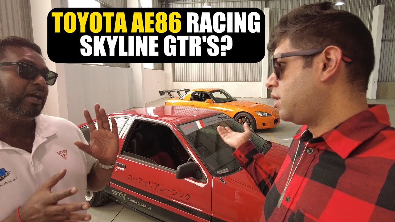 Toyota AE86 Racing Skyline GTR's? #toyota #carreview - YouTube