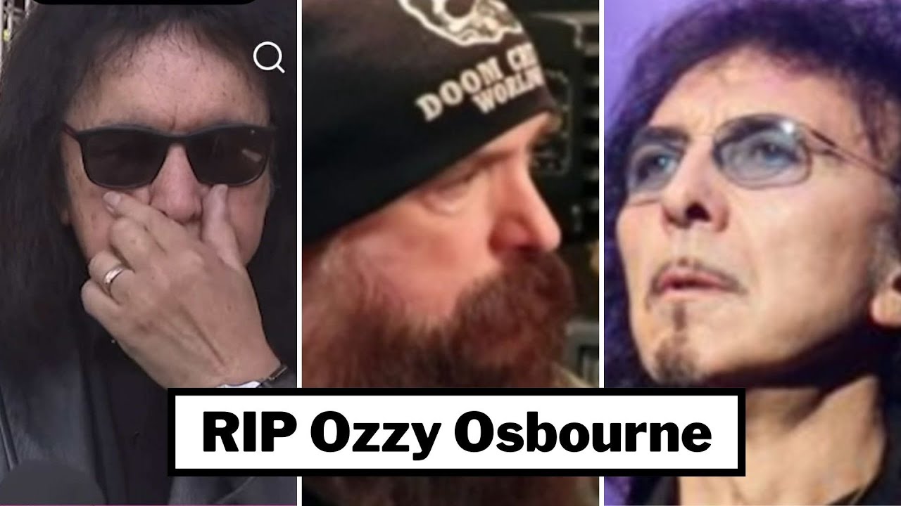 Ozzy Osbourne Dead at 76 – Gene Simmons, Zakk Wylde & Metal Legends ...