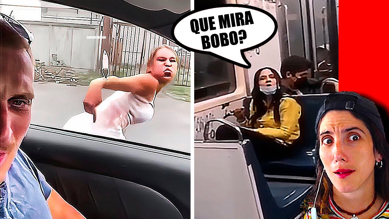 MUJERES LOCAS en la CALLE 🤦‍♀️ hacen el RIDICULO - YouTube