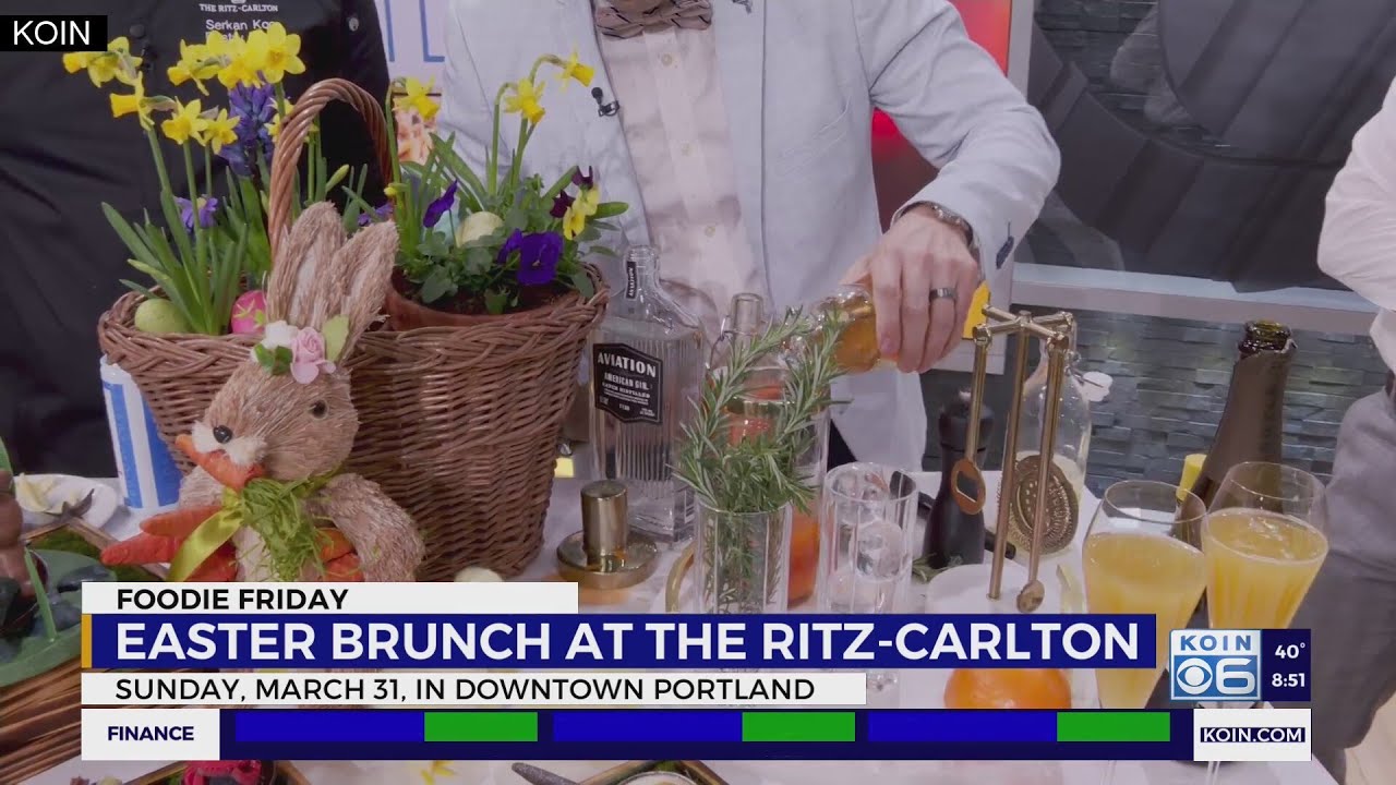Foodie Friday: Easter Brunch at the Ritz-Carlton - YouTube