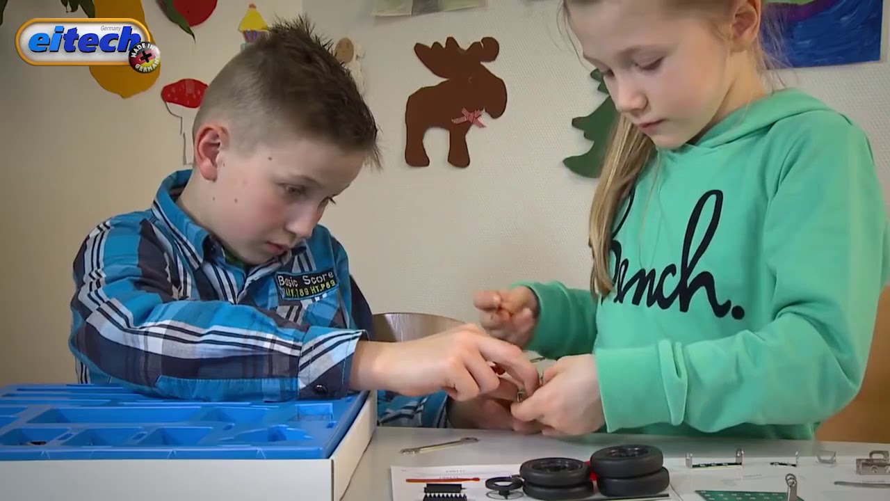 Eitech seturi de construit jucarii construction toys - YouTube