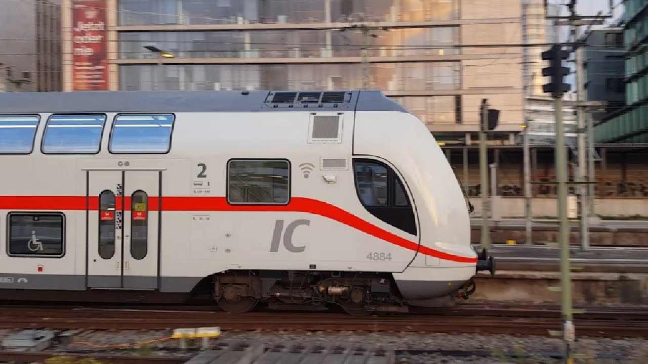 BR 147-IC 2 in Stuttgart Hbf: IC2286 Stuttgart Hbf - YouTube