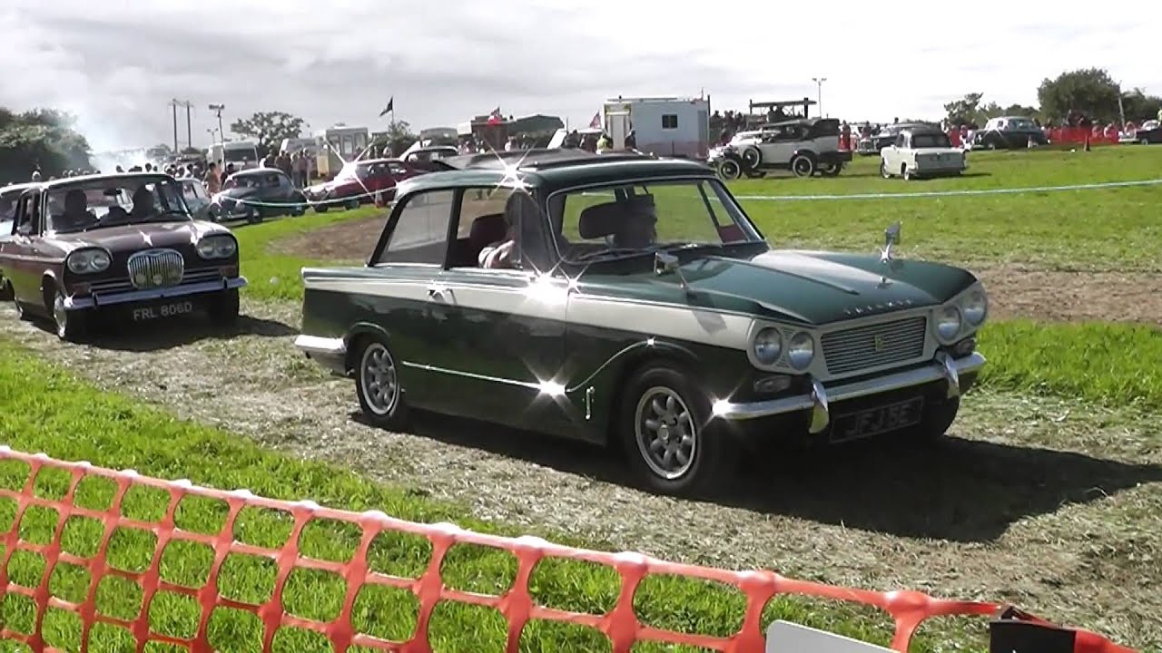 Stithians Showground Steam Rally 18th August 2013 Part 5 Cars - YouTube