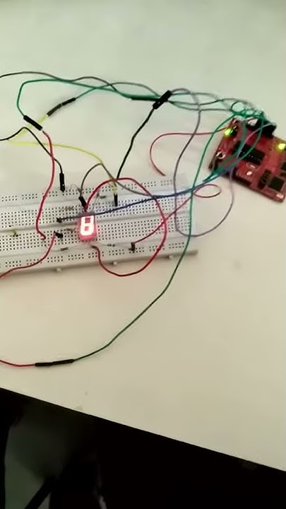 Seven Segment Display And Its Code Msp430 Project Youtube