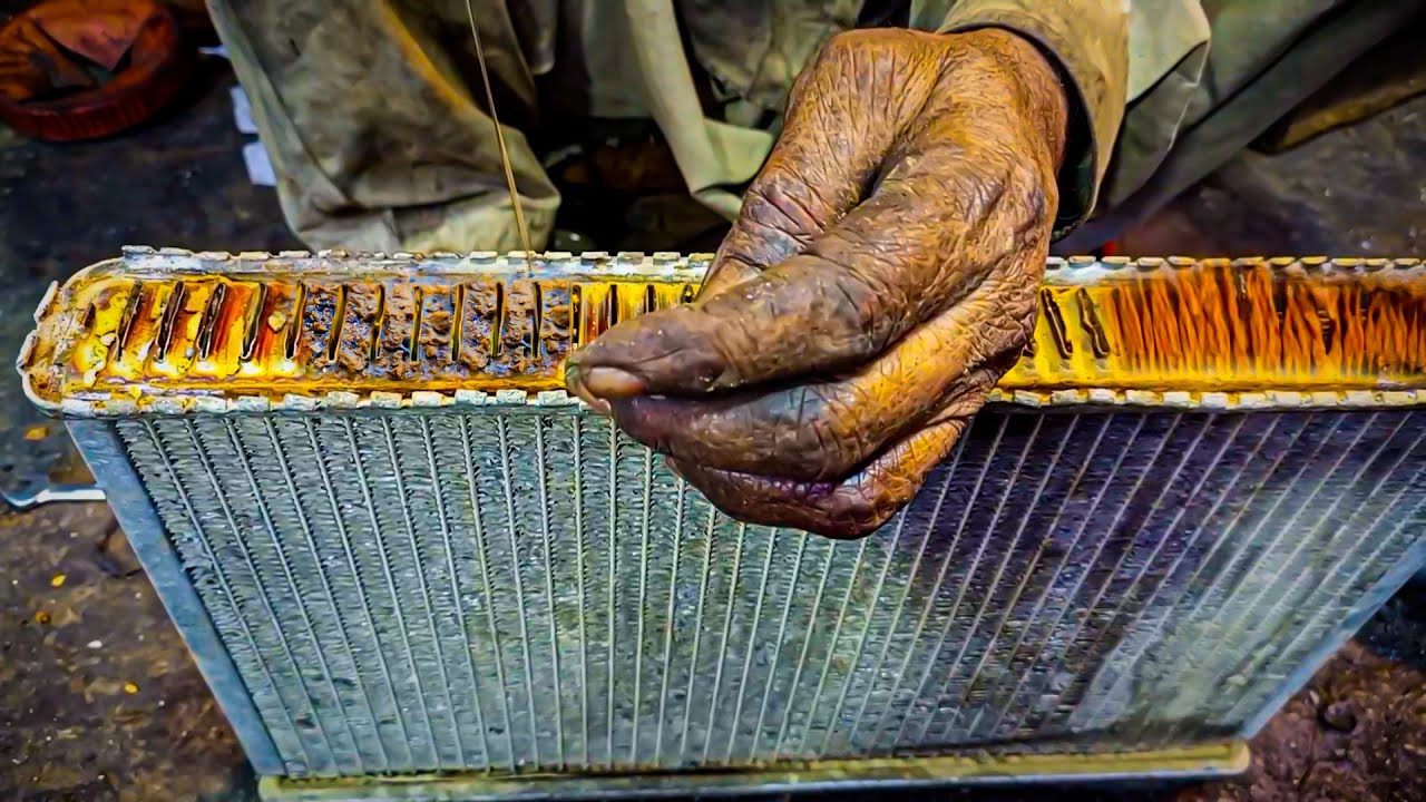 How to Repair and Restore Radiators that are Blocked and Rusty ...