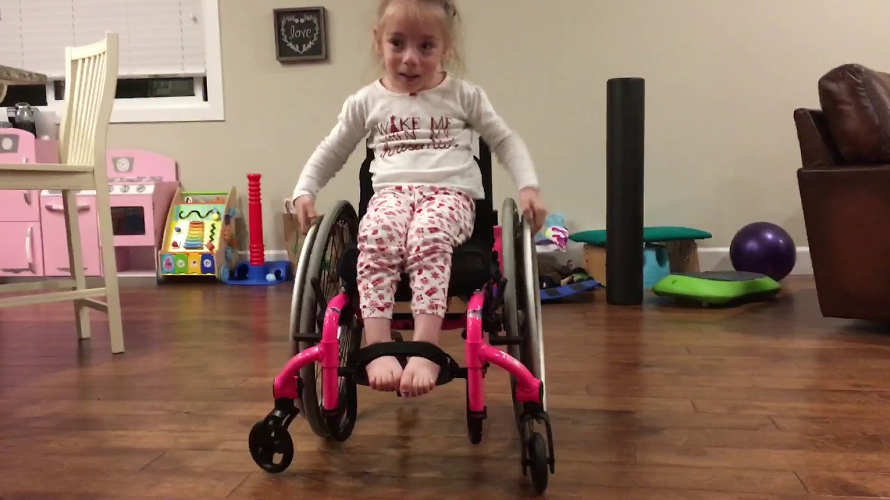 Alex getting fired up learning new wheelchair tricks :) - YouTube