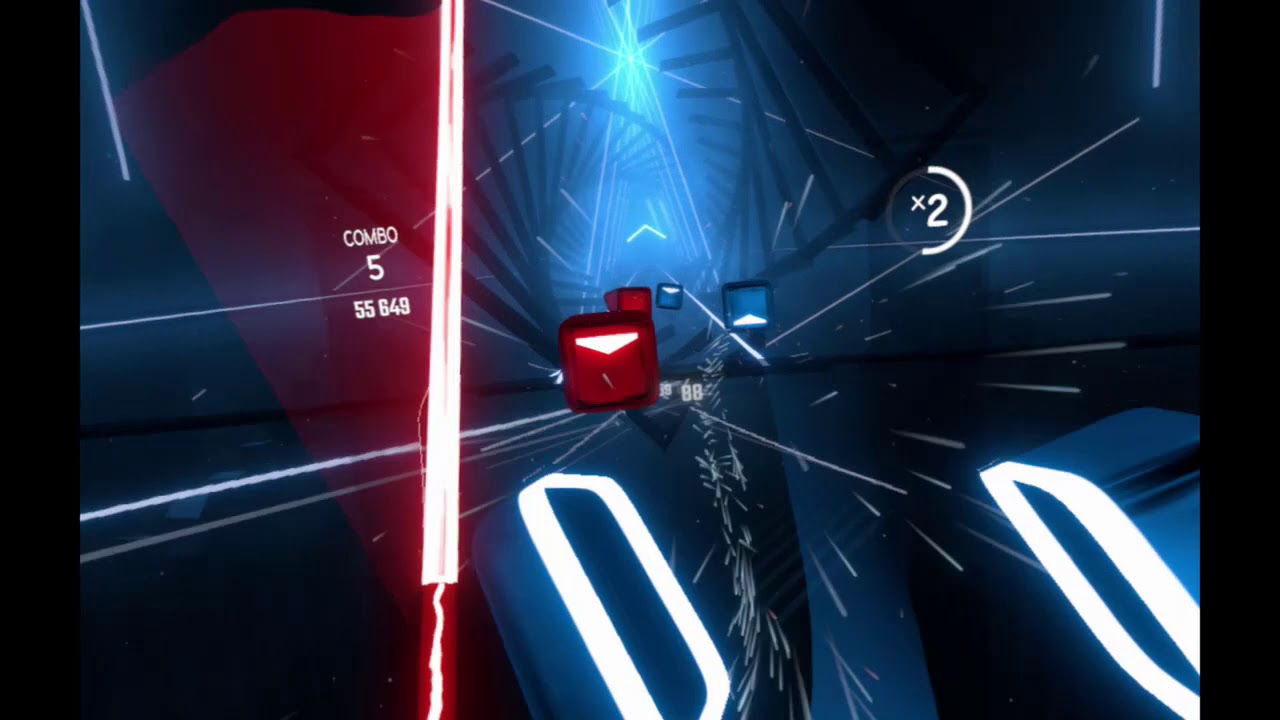 beat saber PS4 VR - YouTube