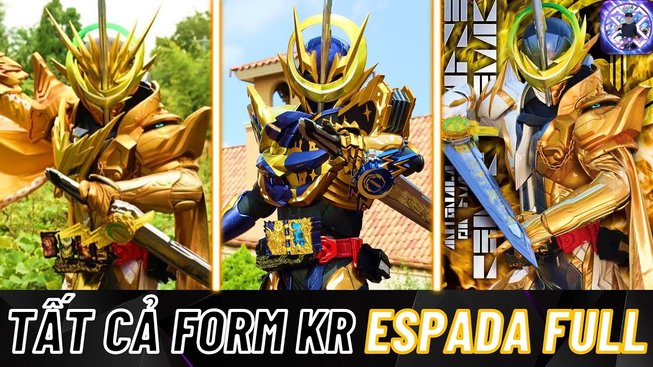 Tất cả Form KR Espada FULL - RiderXAll - YouTube