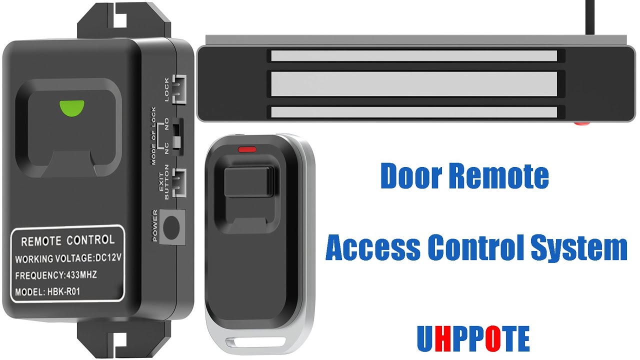 Access Control Solutions - Remote Control with Electric Magnetic Lock ...