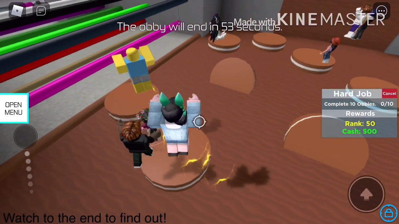 FINALLY WINNING( random obby game XD) - YouTube