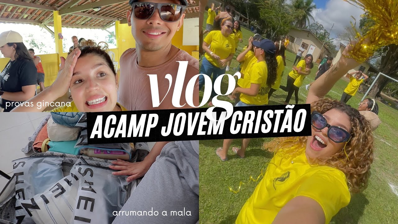 VLOG - Como é um acampamento jovem cristão + FINAL GINCANA | por Jessica Melo - YouTube
