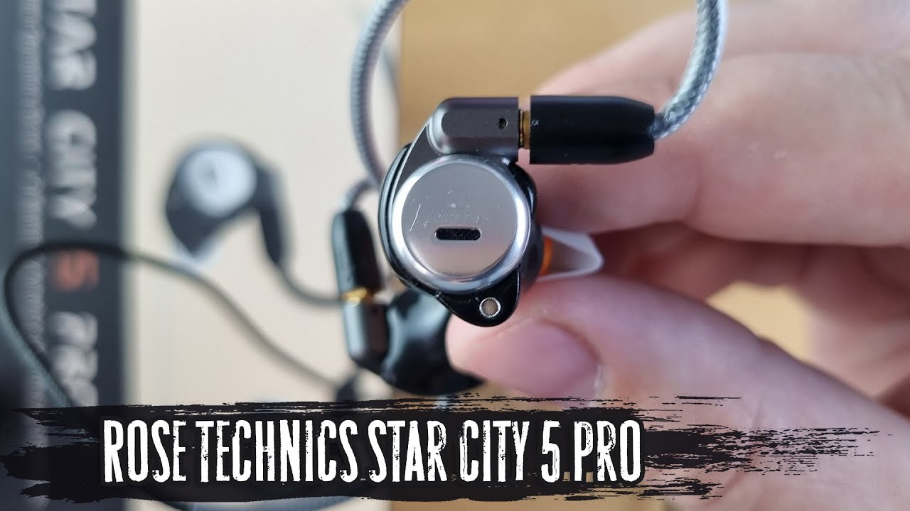 Обзор наушников Rose Technics Star City 5 Pro: с претензией на качество ...