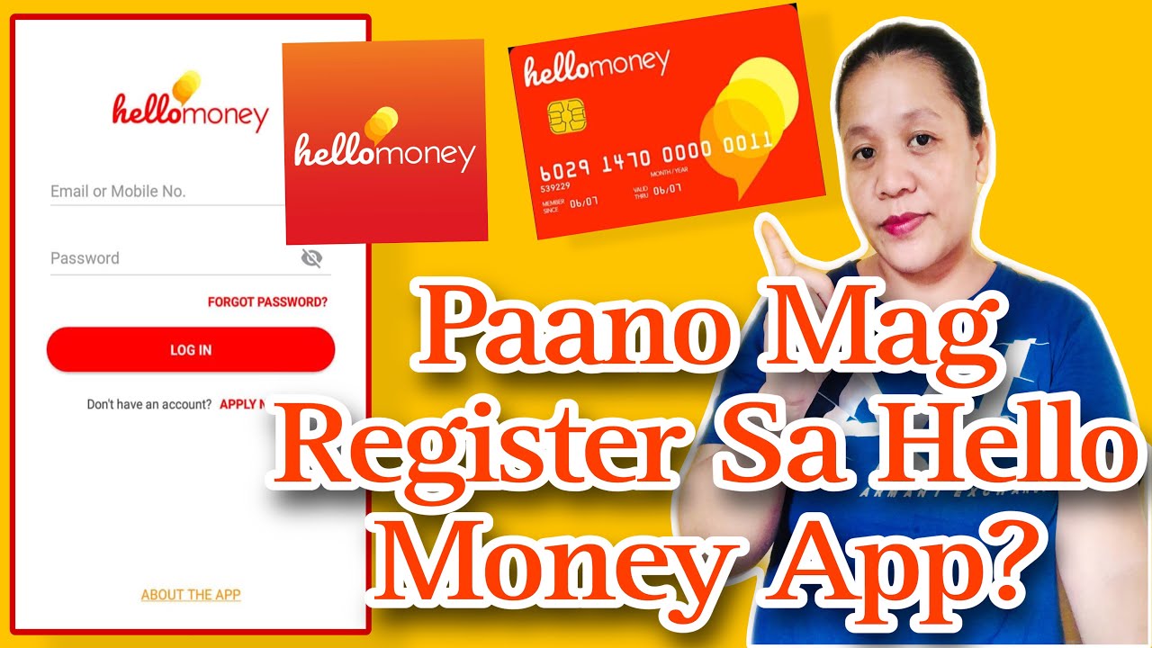 PAANO MAG REGISTER SA HELLO MONEY/ HELLO MONEY BY AUB - YouTube