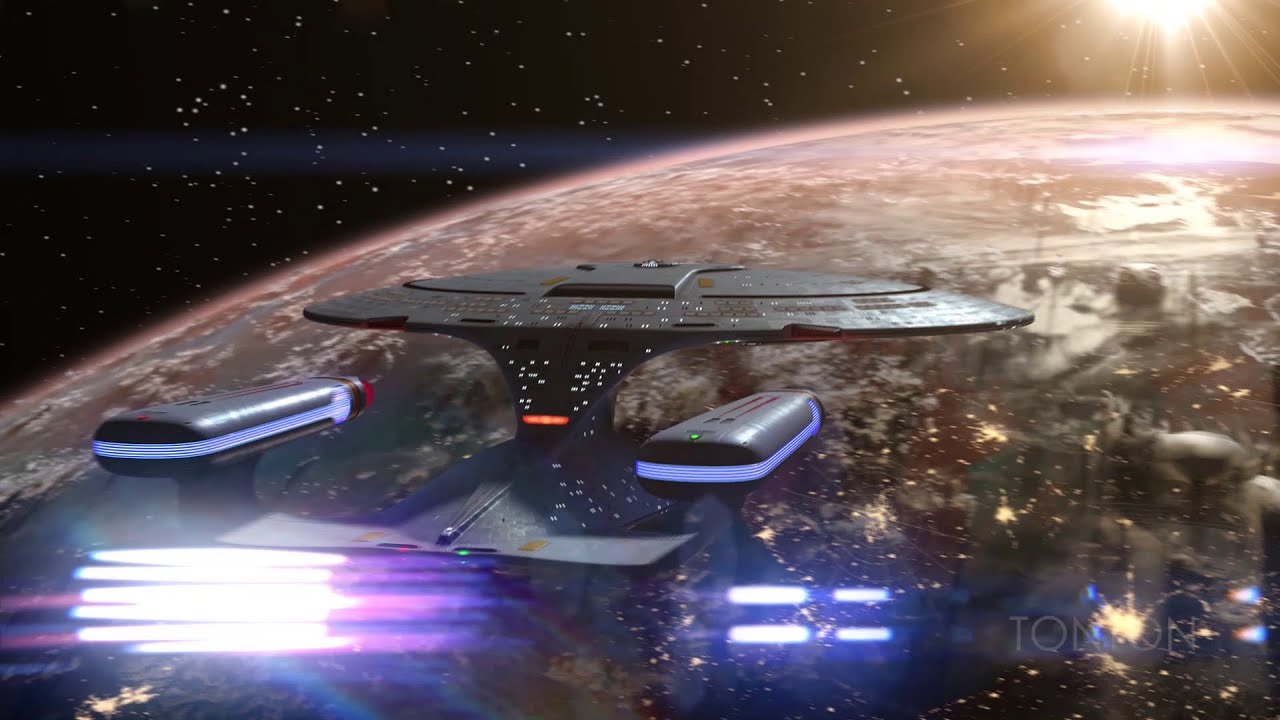 [FANMADE] Star Trek TNG Unification part I - Enterprise arrives at ...