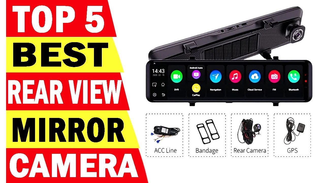 Top 5 Best Rear View Mirror Camera In 2024 | Best Car DVR Dash Cams ...