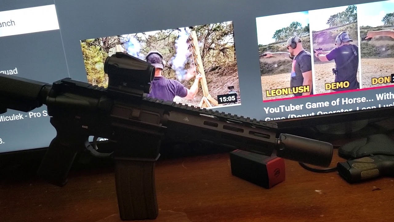 Surefire Warden direct thread linear compensator - YouTube