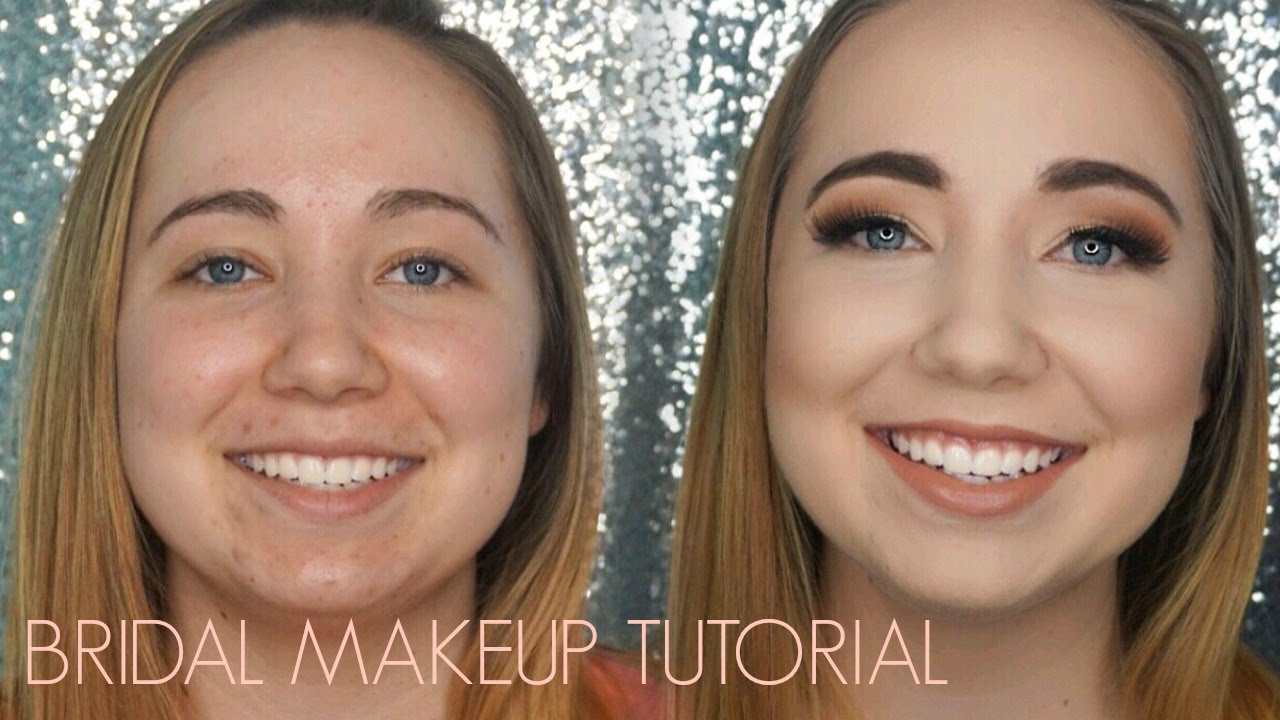 Bridal Makeup On A Client Tutorial | NikiGlam - YouTube