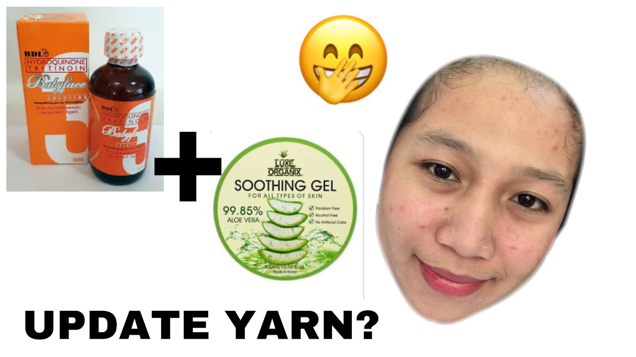 PART 2: RDL SOLUTION + ALOE VERA GEL SKIN CARE UPDATE|| Vea R. - YouTube