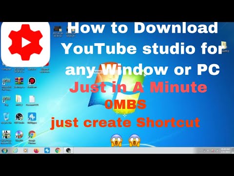 How to download youtube studio in PC or Laptop - YouTube