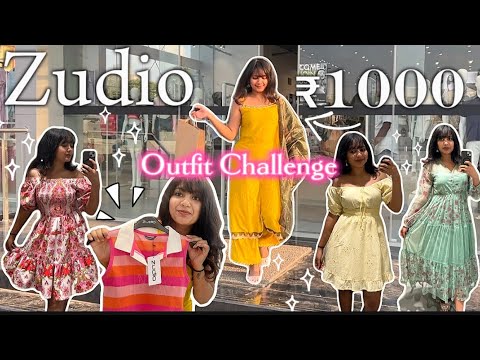 Zudio ₹1000 Outfit Challenge|| Zudio New collection - YouTube