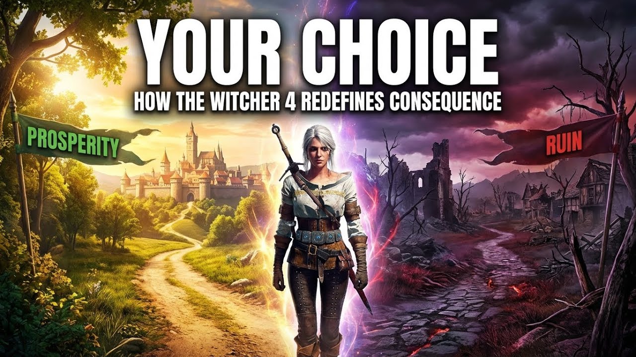 How The Witcher 4 Redefines Player Choice And Consequence - YouTube