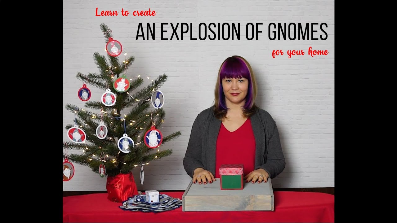 An Explosion of Gnomes! (DIY Explosion Box Tutorial) - YouTube