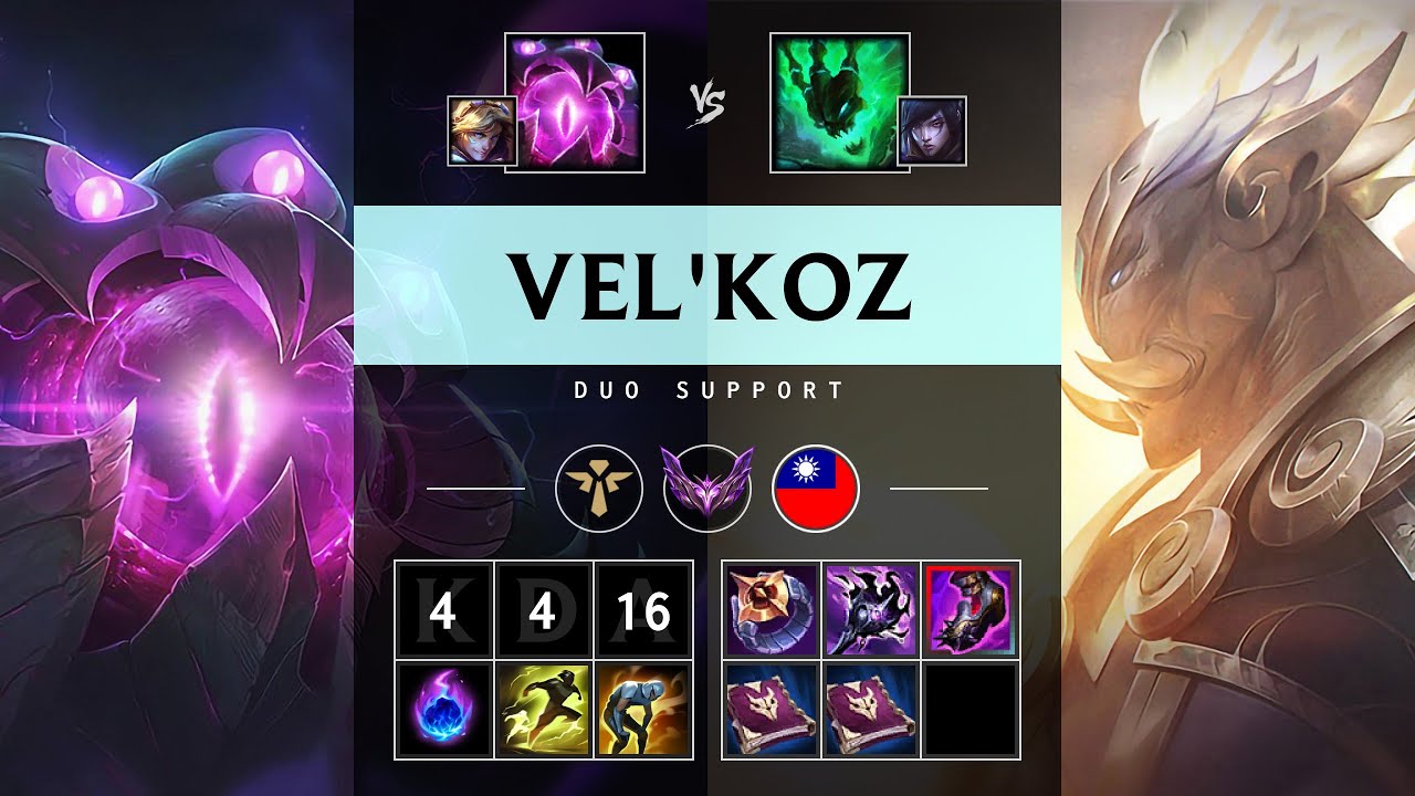 Vel'Koz Support vs Thresh - TW Master Patch 25.12 - YouTube