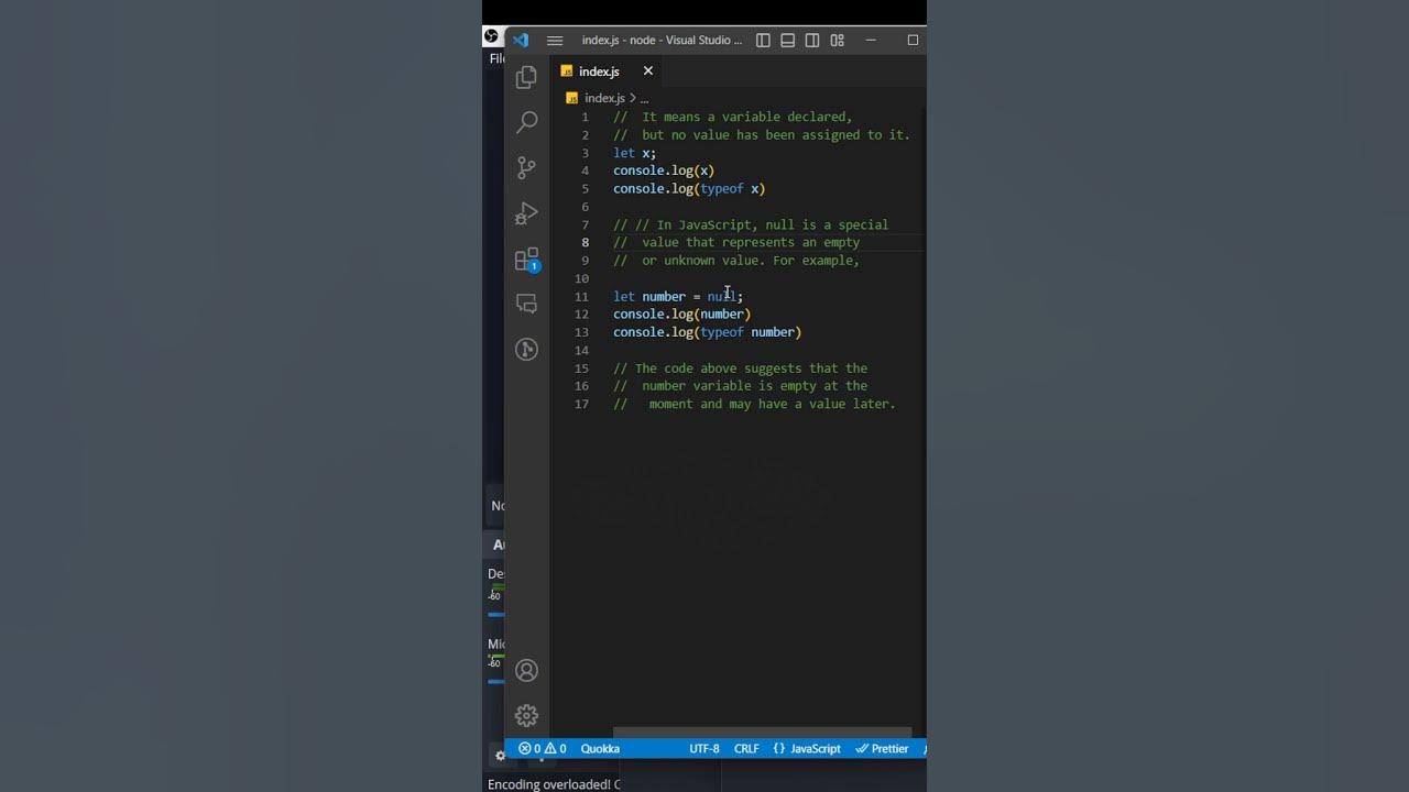 js interview series part-1, null vs undefined - YouTube