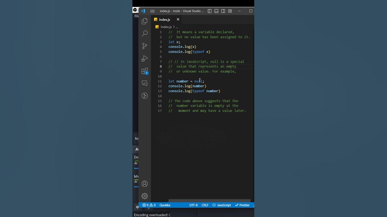 Js Interview Series Part 1 Null Vs Undefined Youtube