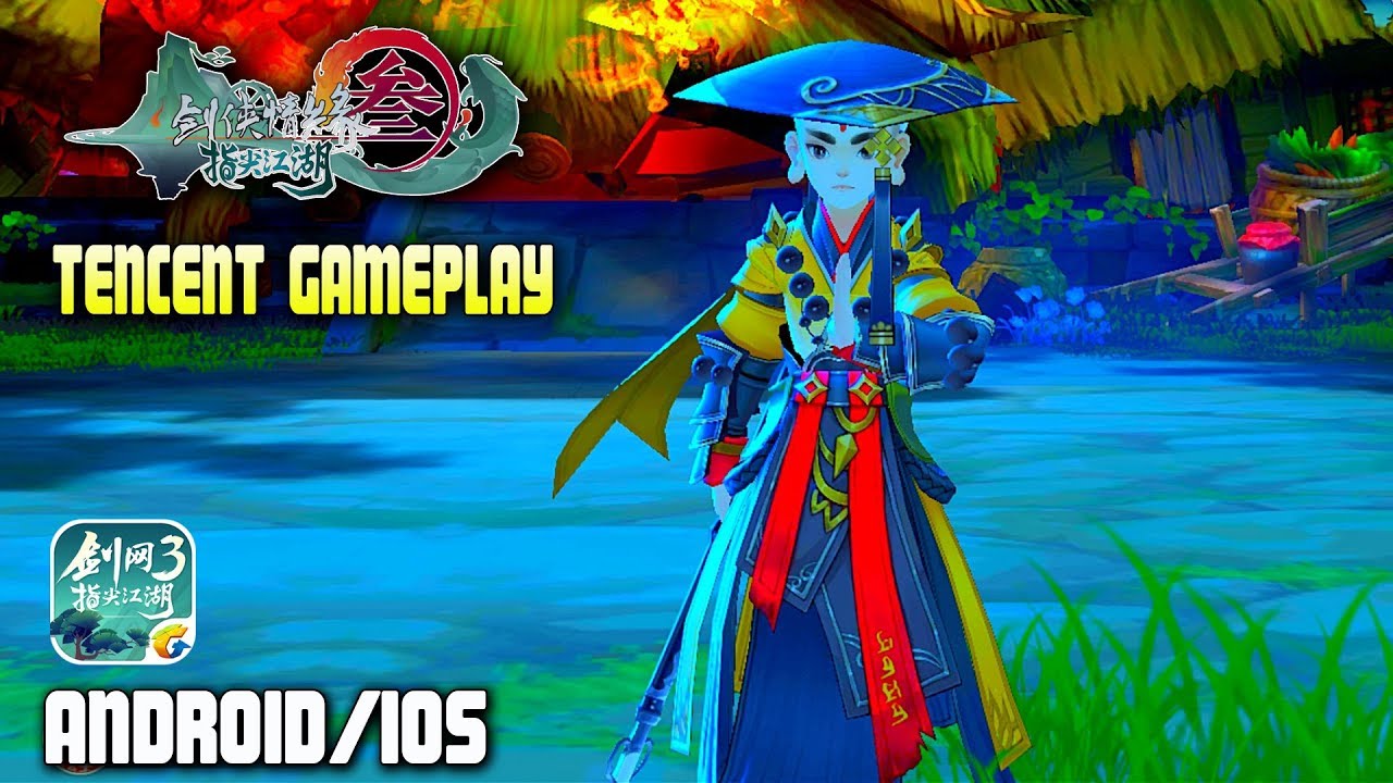 JX3 Mobile (Tencent) - MMORPG Gameplay (Android/IOS) - YouTube