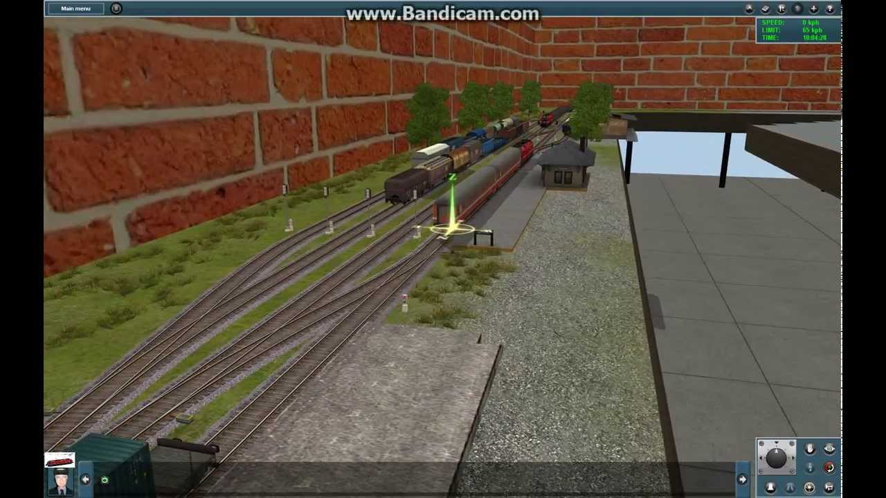 Trainz station plan for my H0 module Layout - YouTube