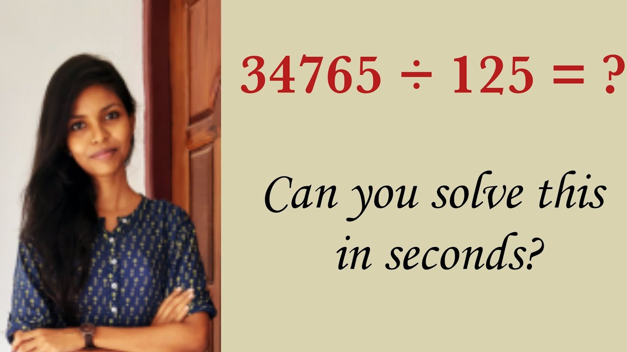 Division | Division tricks | Dividing large numbers | Maths tricks for ...