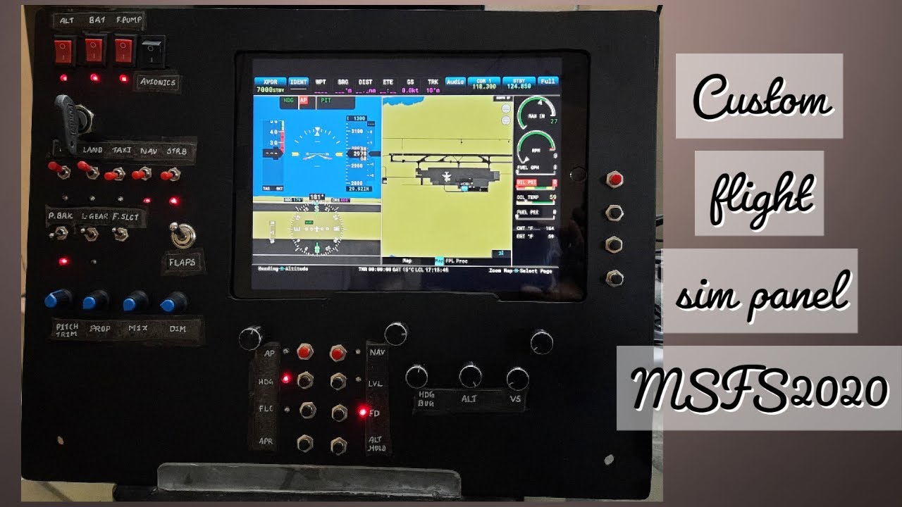 Custom Flight Sim Panel Using MobiFlight For Microsoft Flight Simulator ...