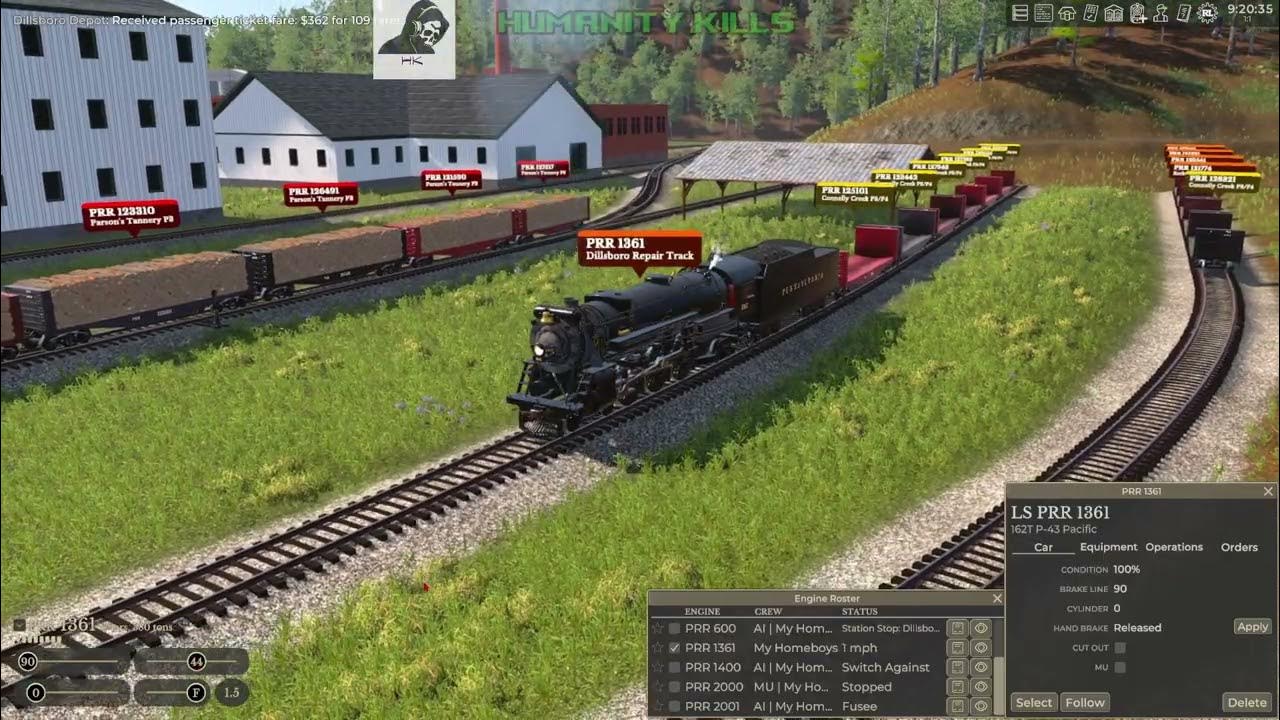 Railroader Day 34 Part 4 Putting the Pacific to good use. - YouTube