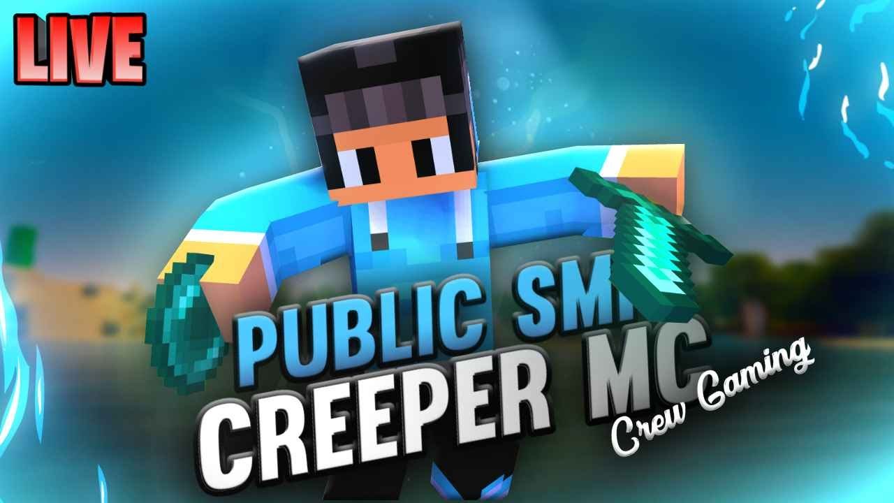 Minecraft SMP LIVE || PUBLIC SMP 24/7 JAVA + BEDROCK || PLAYING IN ...