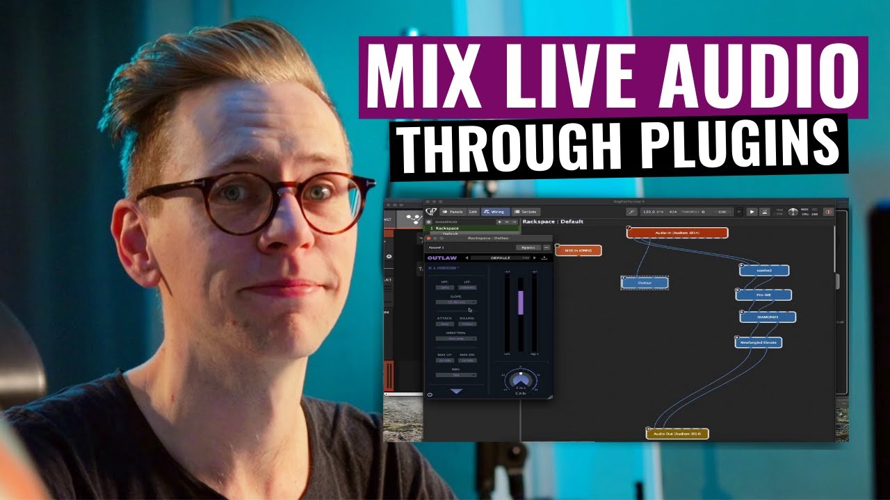 How to mix LIVE AUDIO through plugins (in DiGiCo S-Series Editor) - YouTube