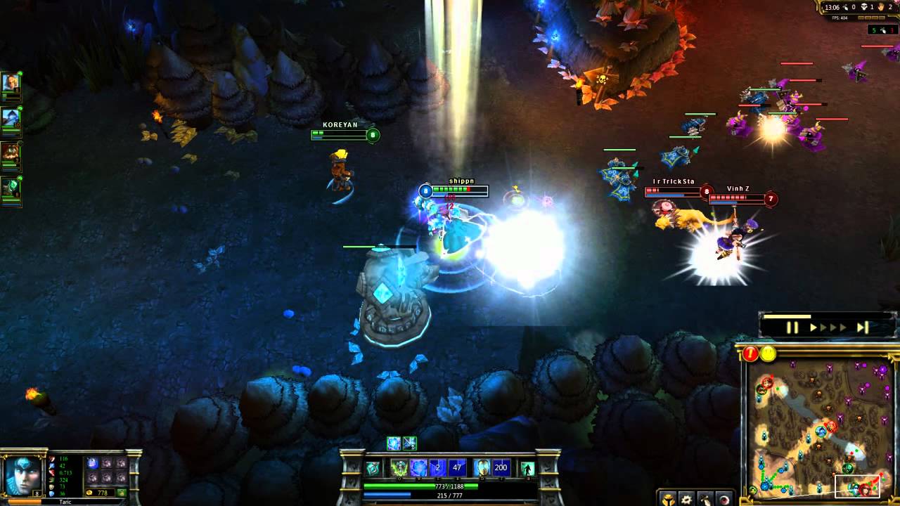 League of Legends Flash Defense - YouTube