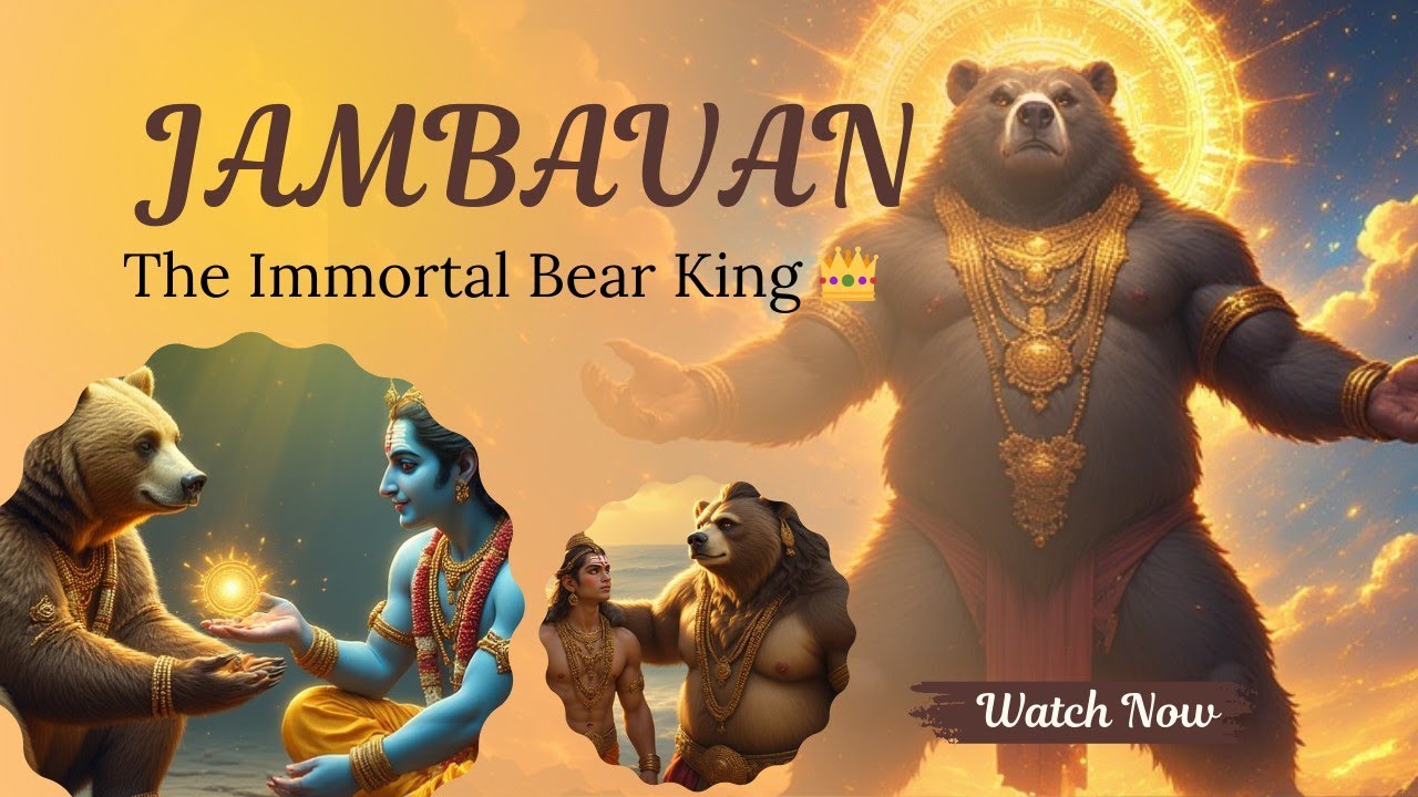Jambavan - The Immortal Bear King 👑 Sanatan Dharma Story #jambavan # ...