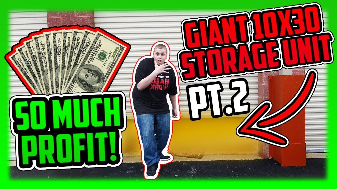 I Bought An Abandoned Storage Unit For $10 And Made SO MUCH MONEY ...