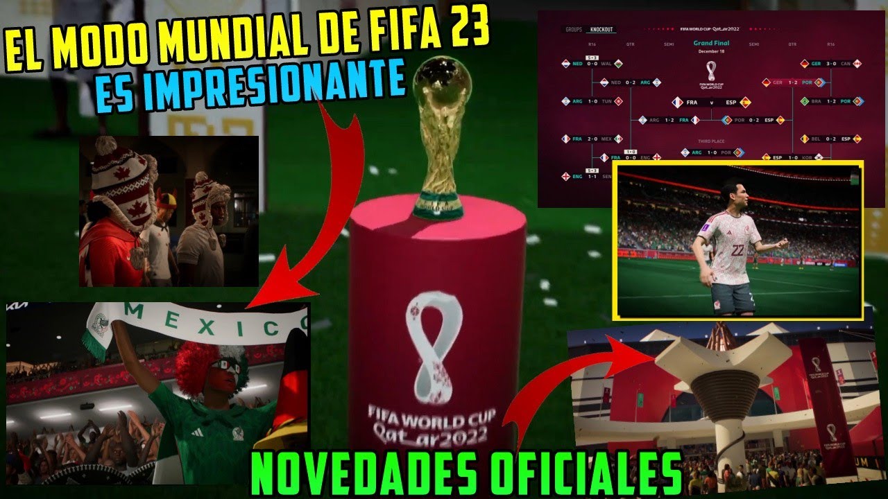 El Modo Mundial de FIFA 23 es Impresionante - Trailer Oficial FIFA ...
