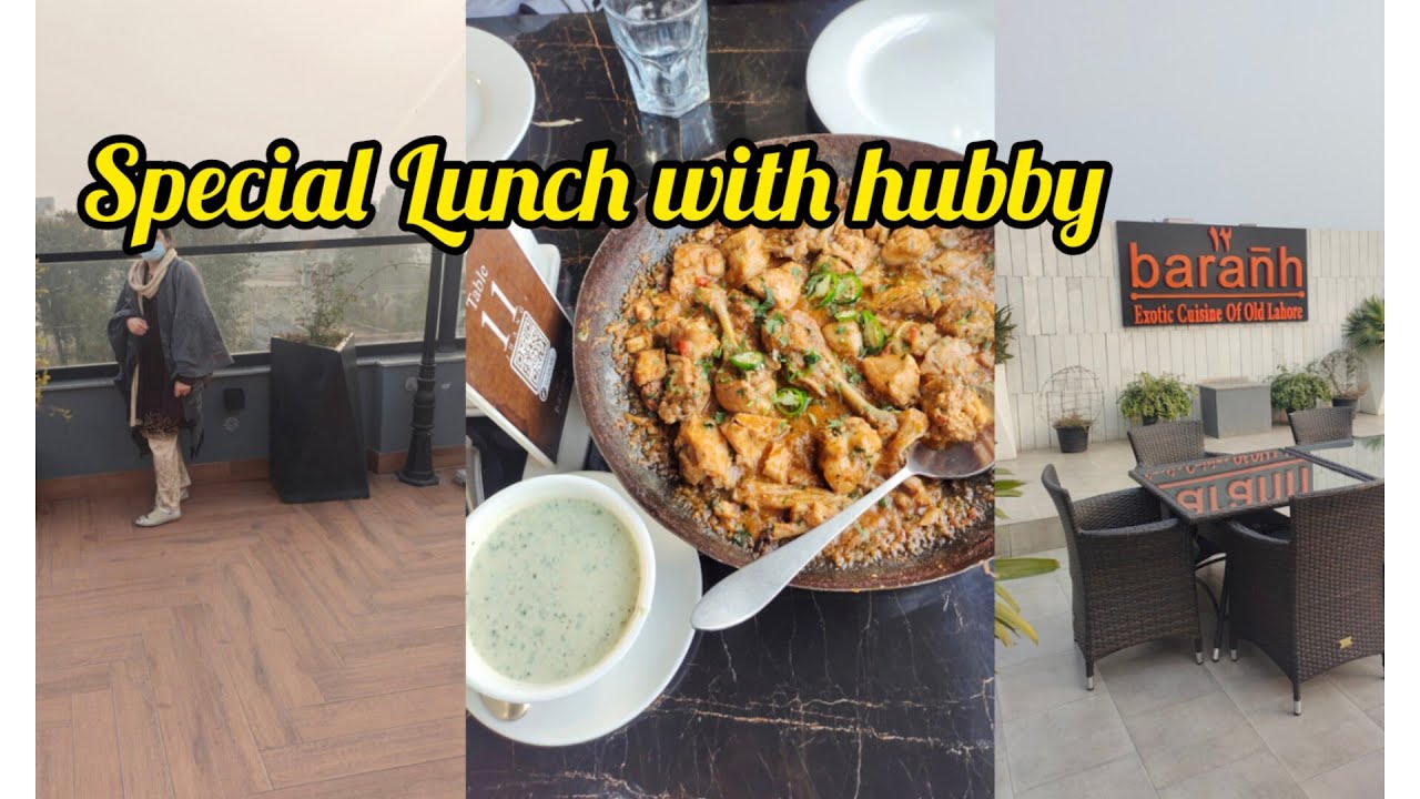 Husband ky sth lunch long drive py gye|exploring baranh restaurant ...